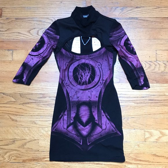 Lip Service | Dresses | Lip Service Hyper Intelligence Cybergoth ...